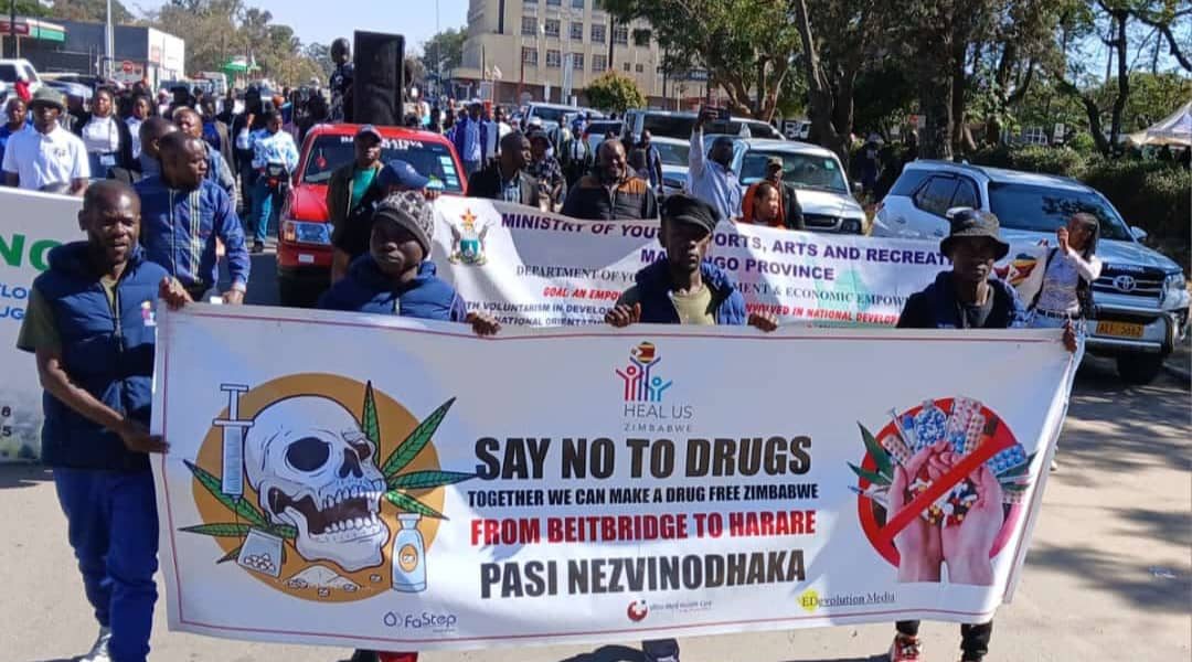 Drug and Substance Abuse Awareness Walkathon Plumtree to Harare ...
