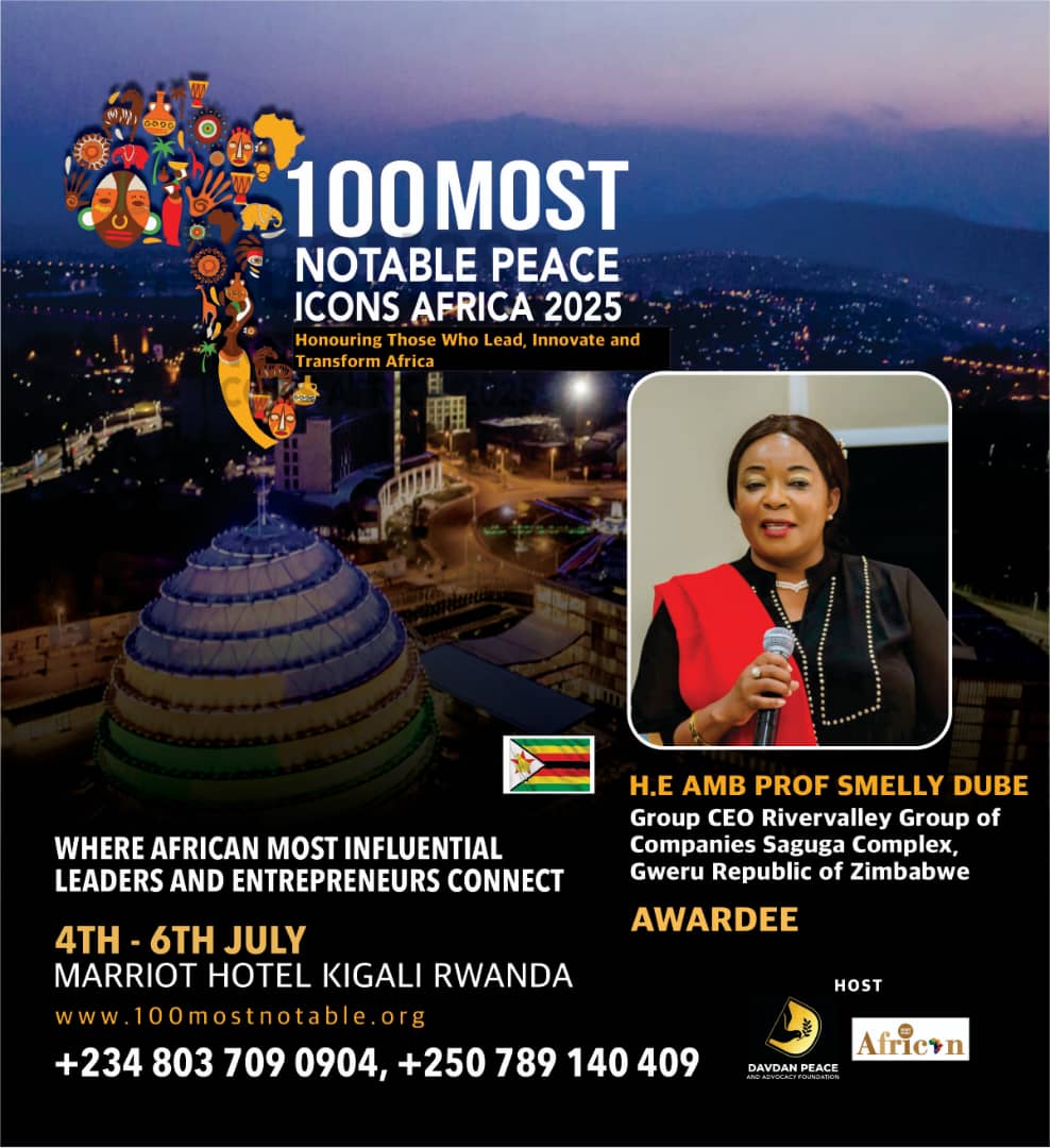 Gweru power couple honored in Kigali, Rwanda – The Observer Zim